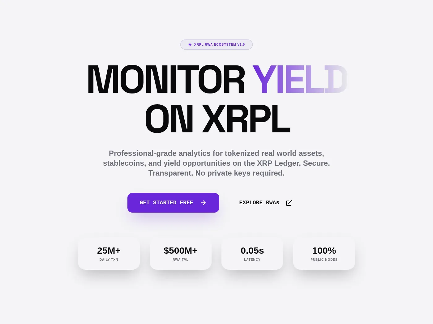XRPL RWA Hub
