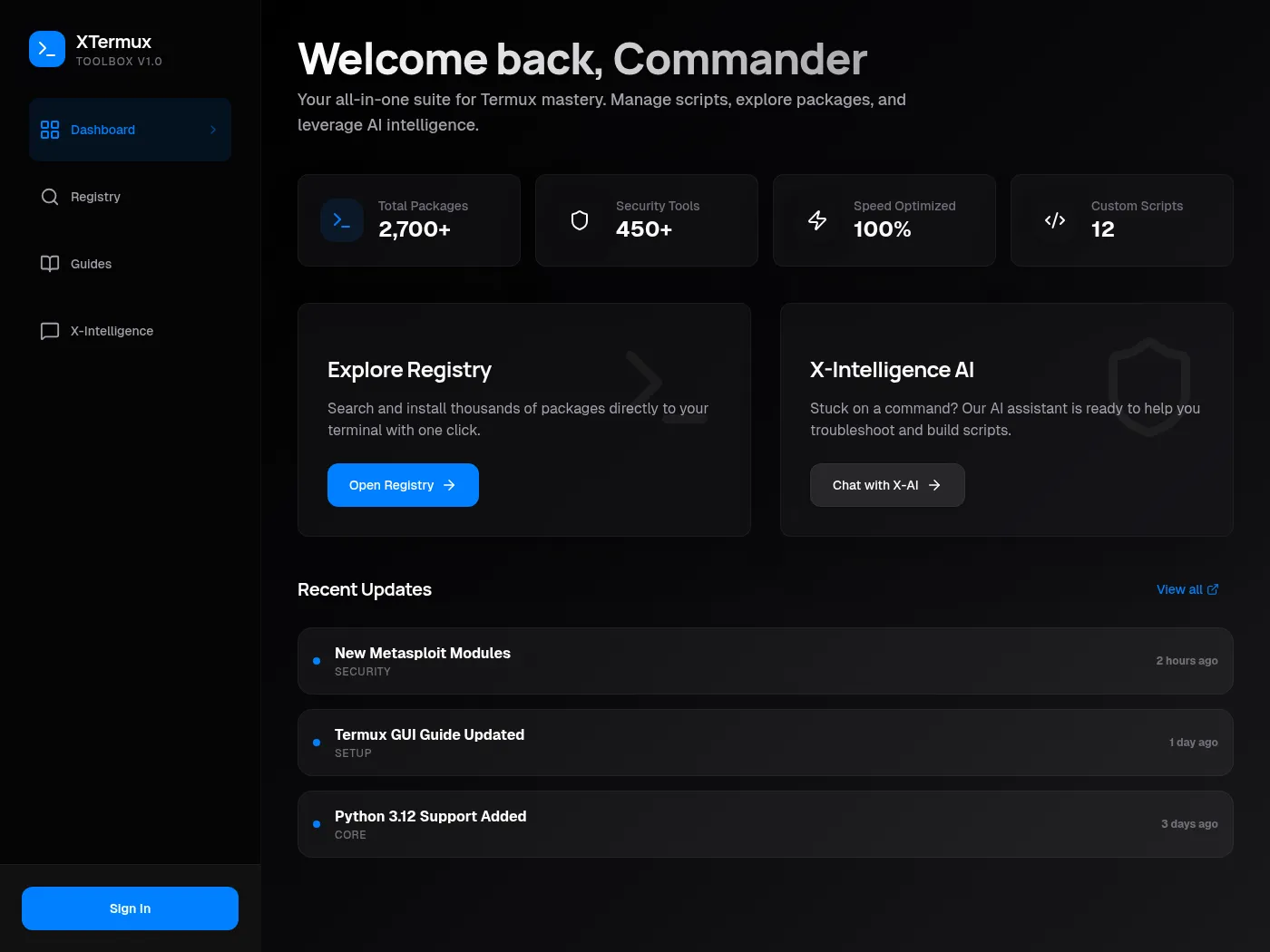 XTermuxTools Integration