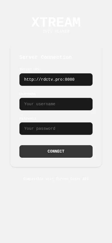 Xtream IPTV Player