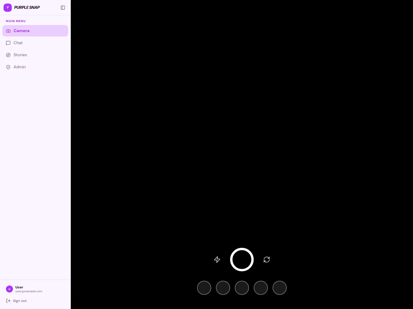 Y Purple Snap