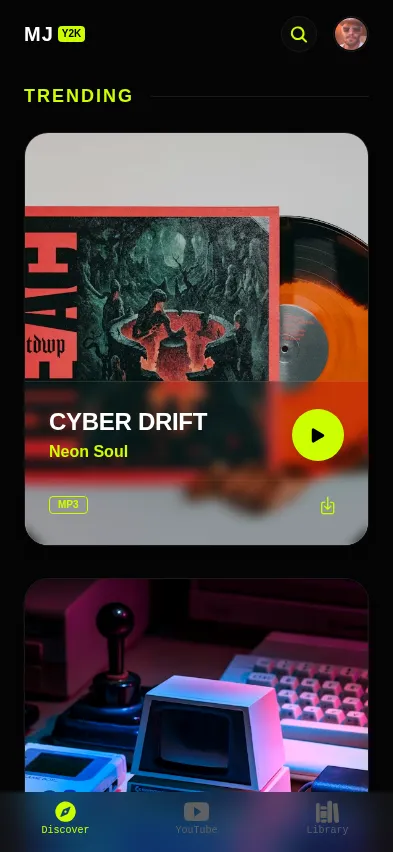 Y2K StreamPlayer