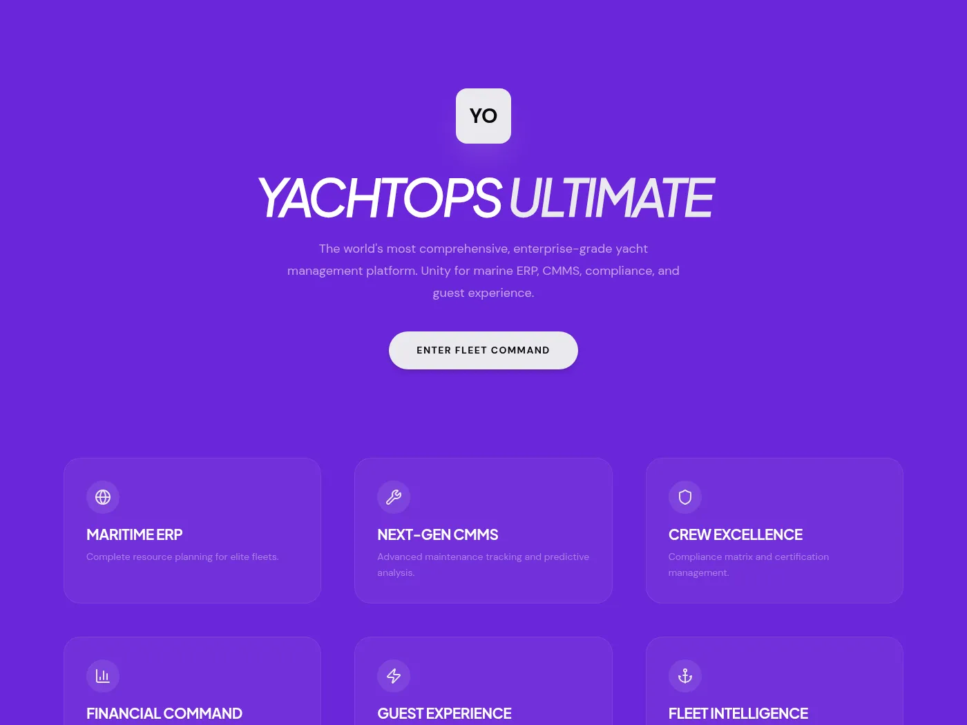 YachtOps Ultimate Platform