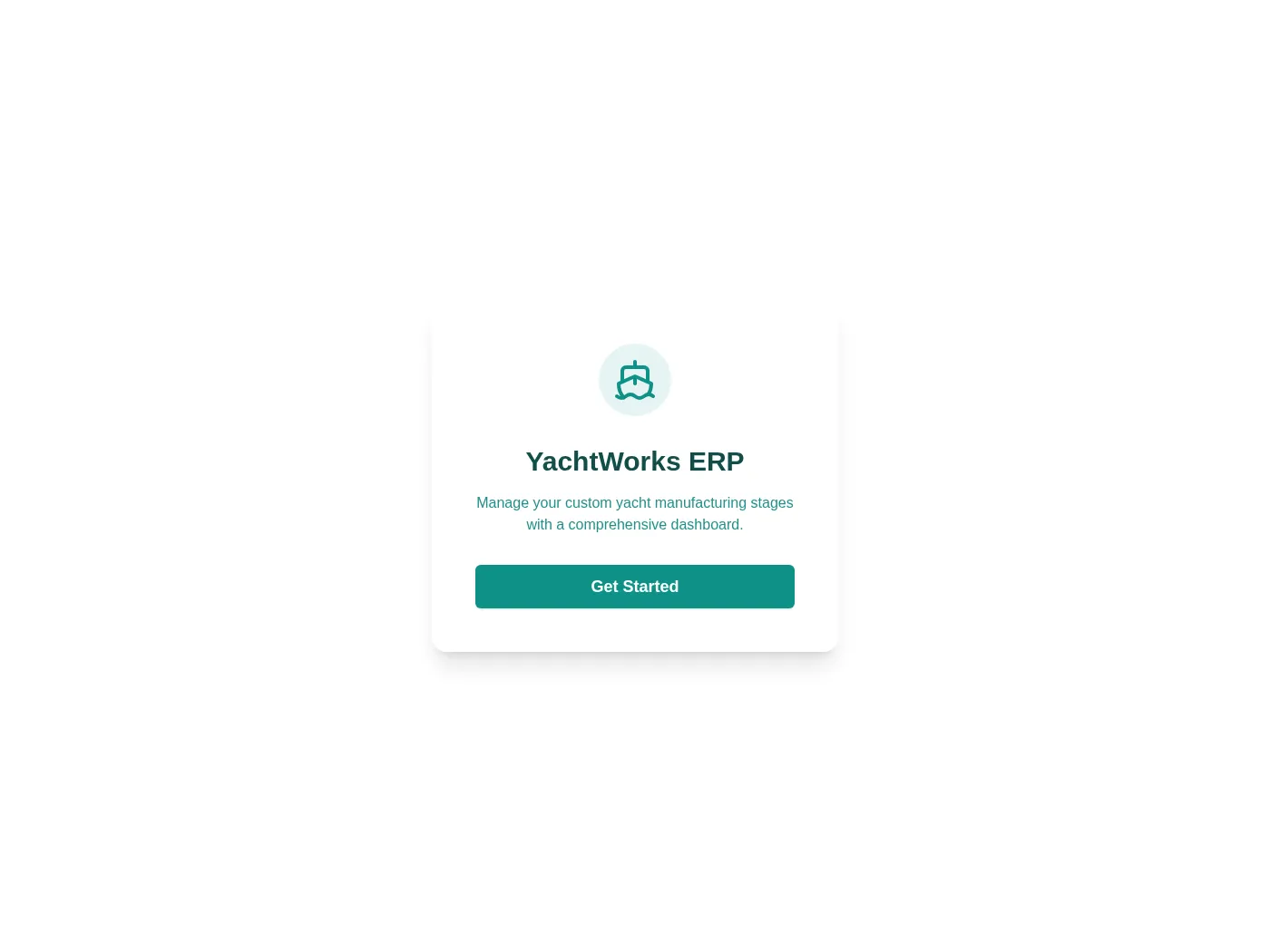 YachtWorks ERP