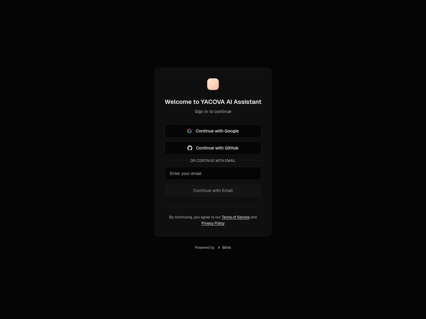 YACOVA AI Assistant