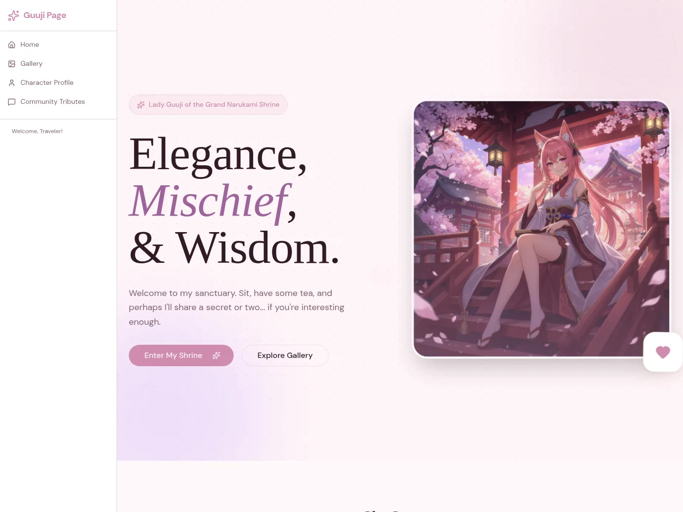 Yae Miko Fan Page