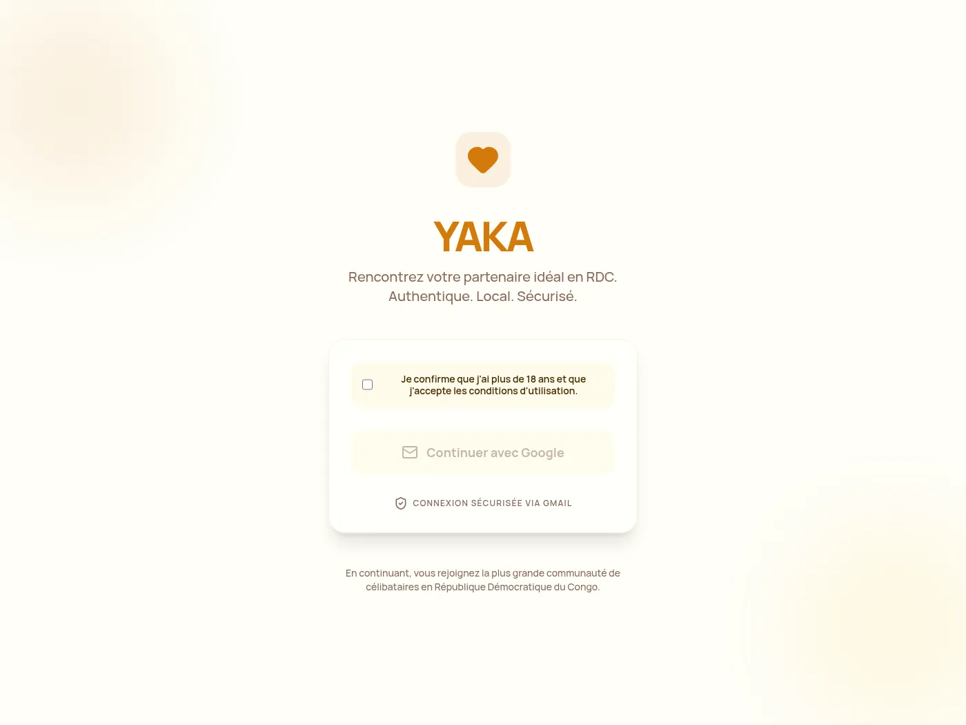 YAKA RDC Rencontres