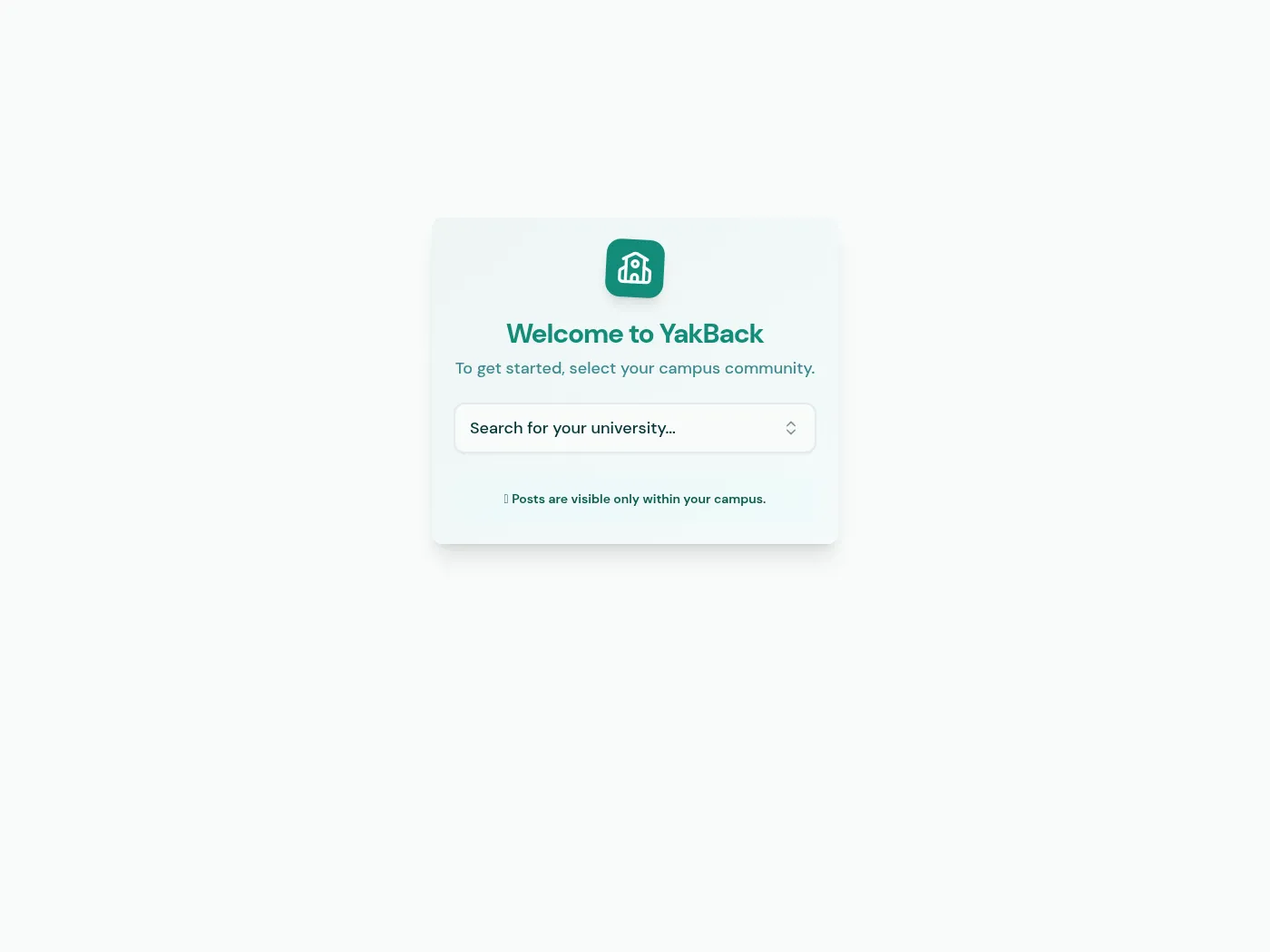YakBack Campus Network