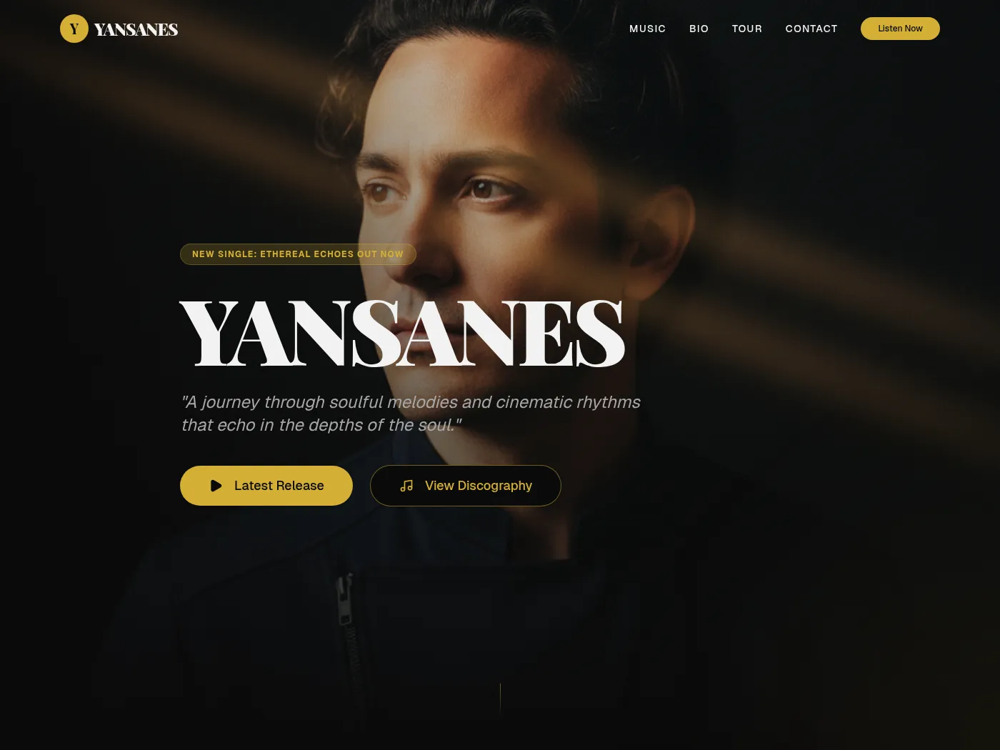Yansanes Music Website
