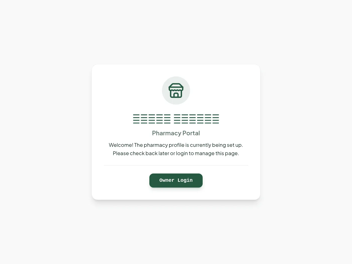 Yassin Pharmacy Portal