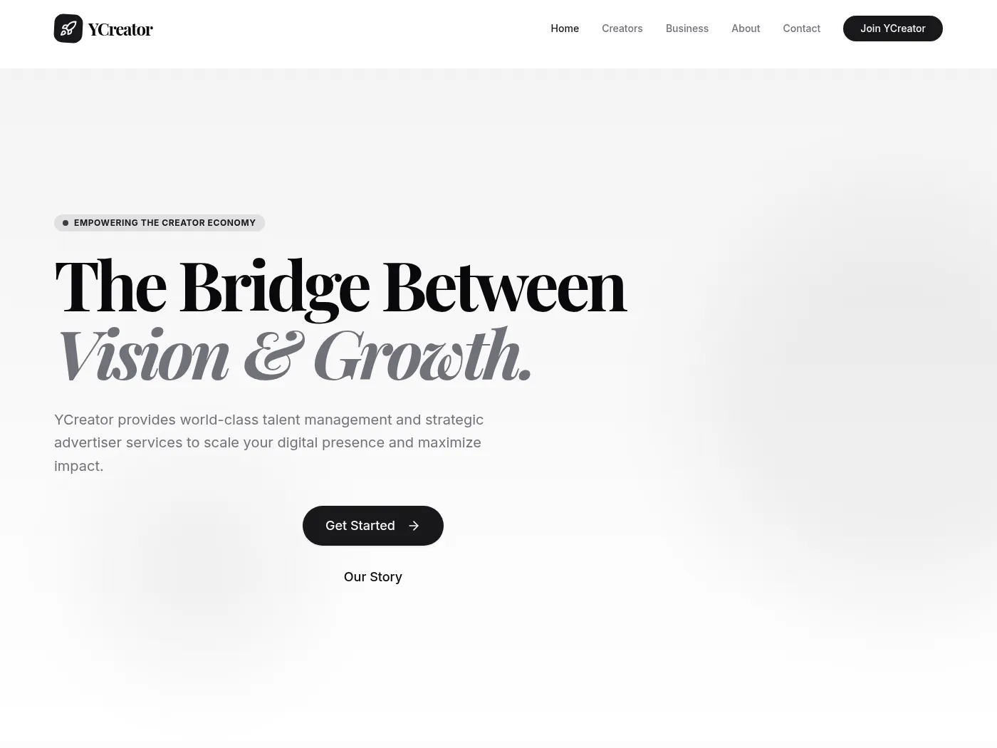 YCreator Web Presence