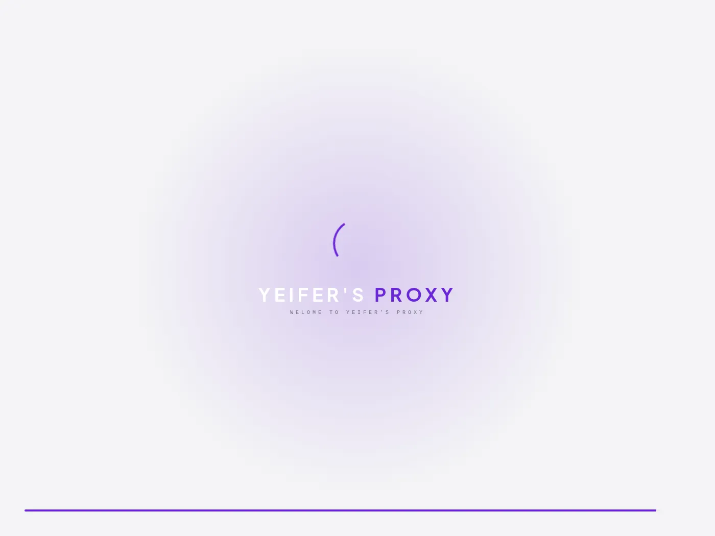 Yeifer's Space Proxy