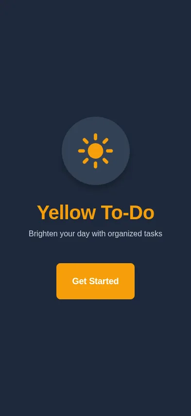 Yellow To-Do Mobile