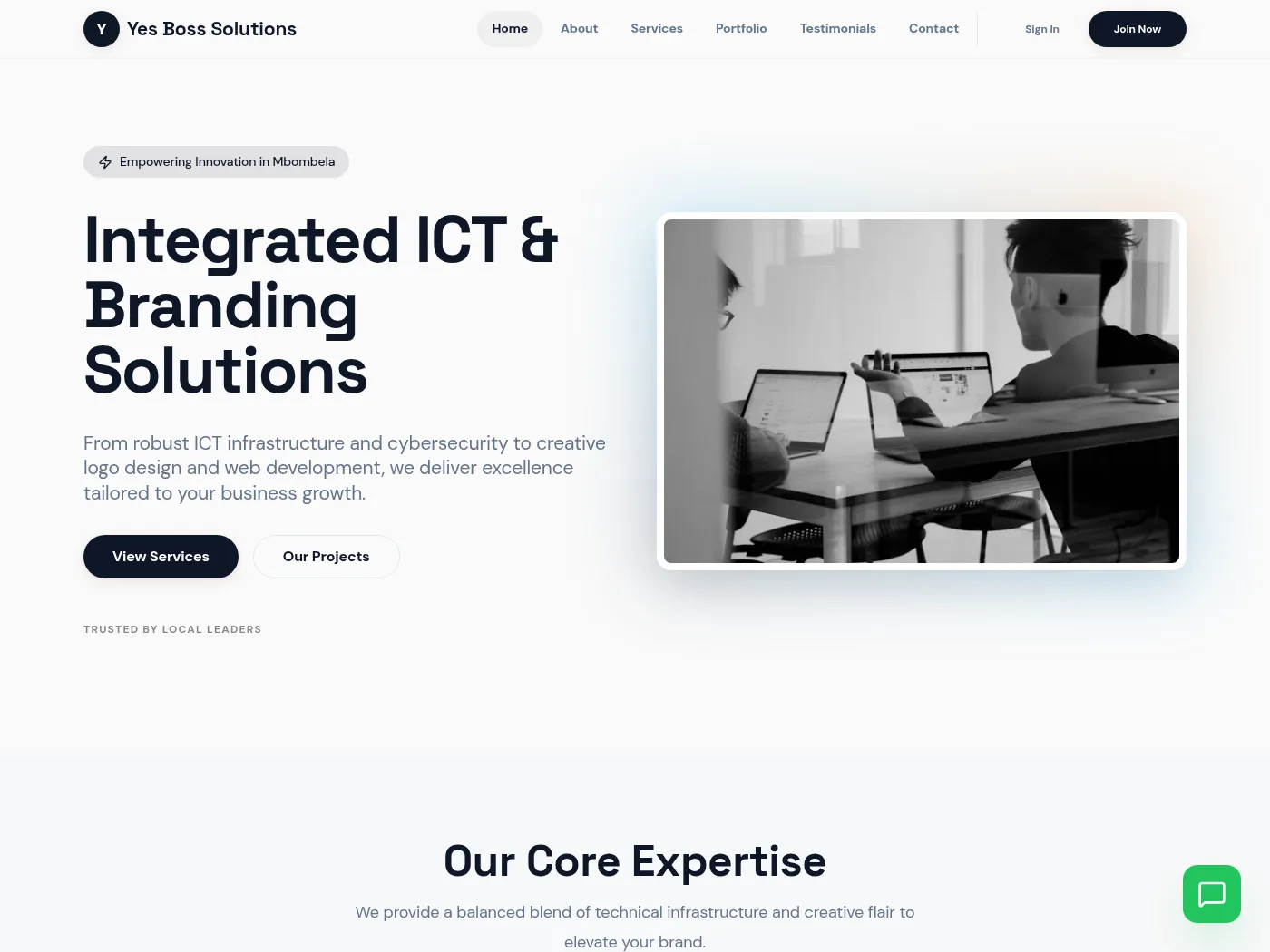 Yes Boss Solutions Web