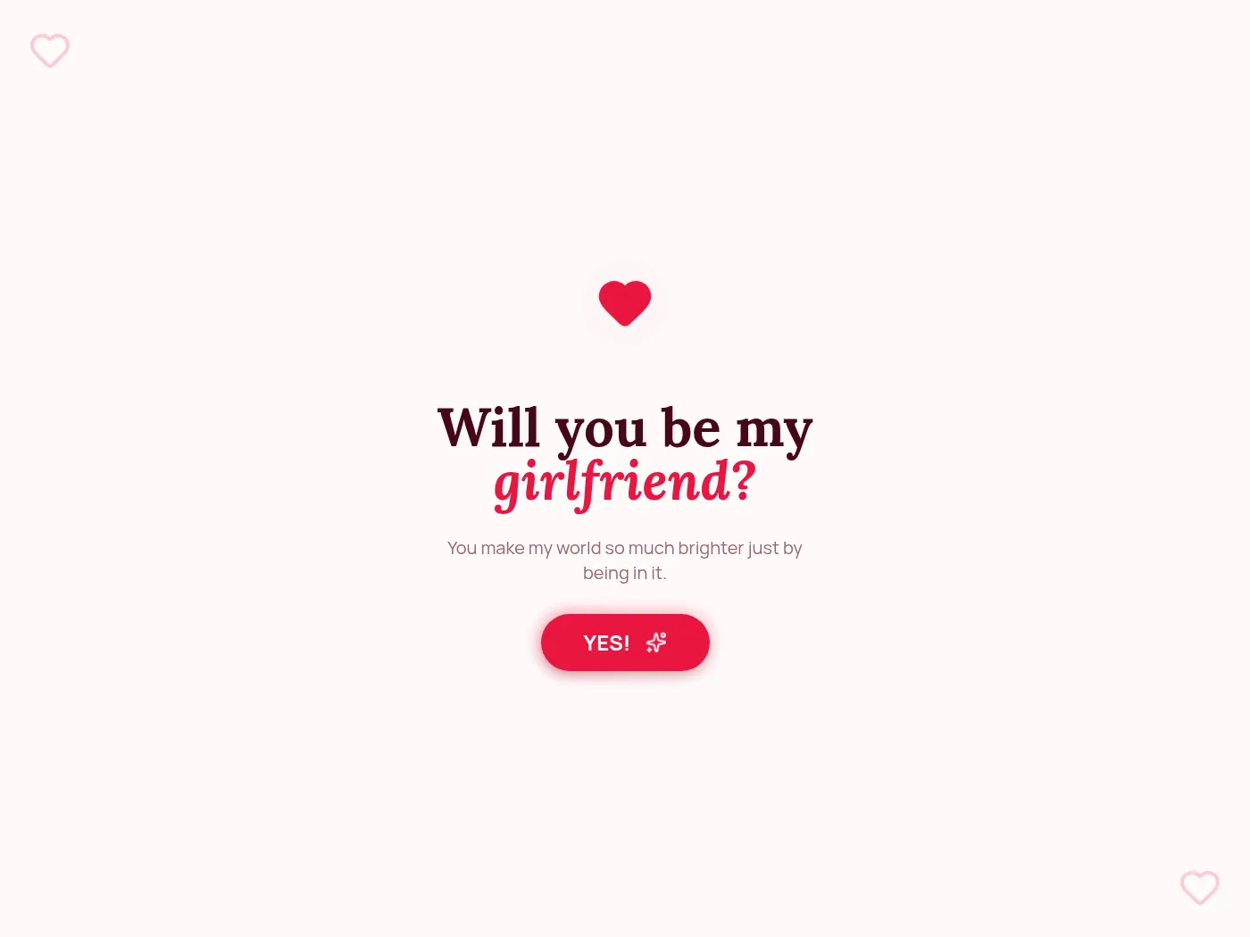 Yes Only Proposal Site
