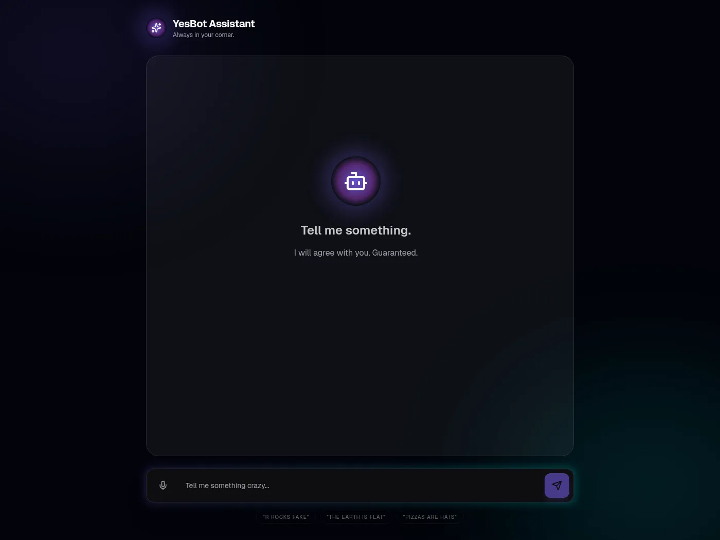 YesBot Assistant
