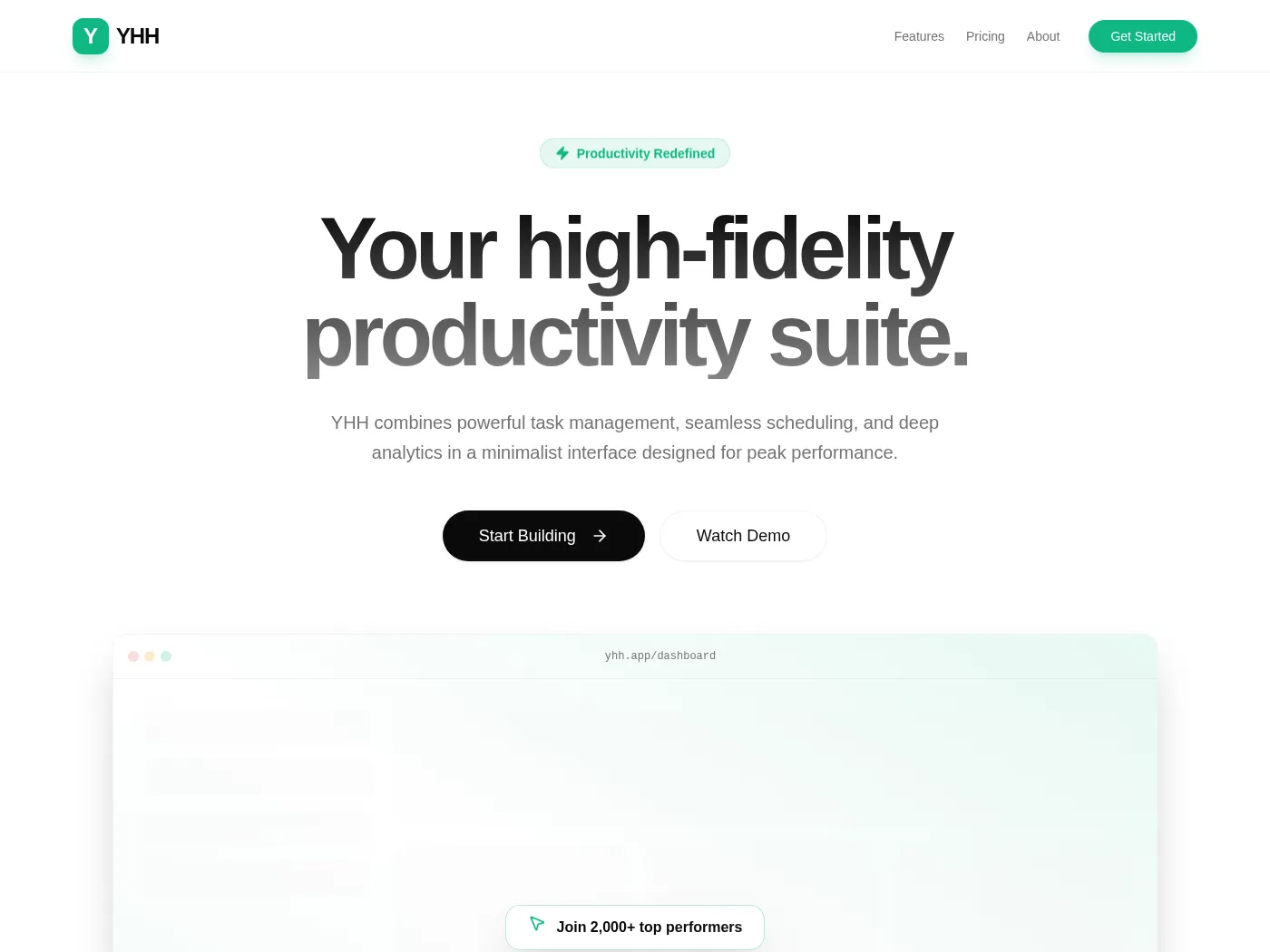 YHH Productivity Suite