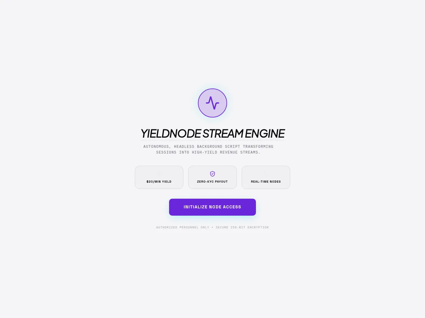 YieldNode Stream Engine