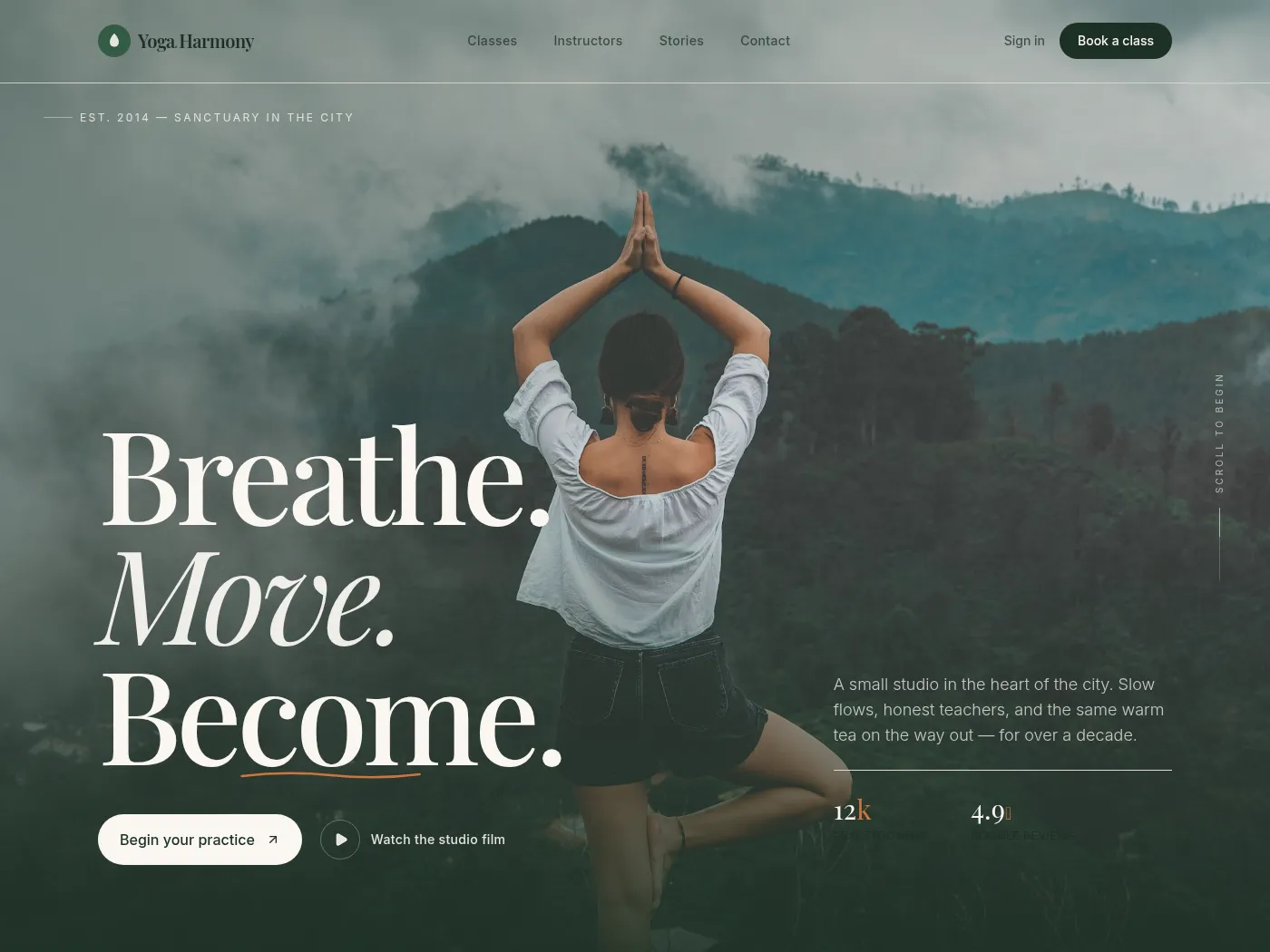 Yoga Harmony Site