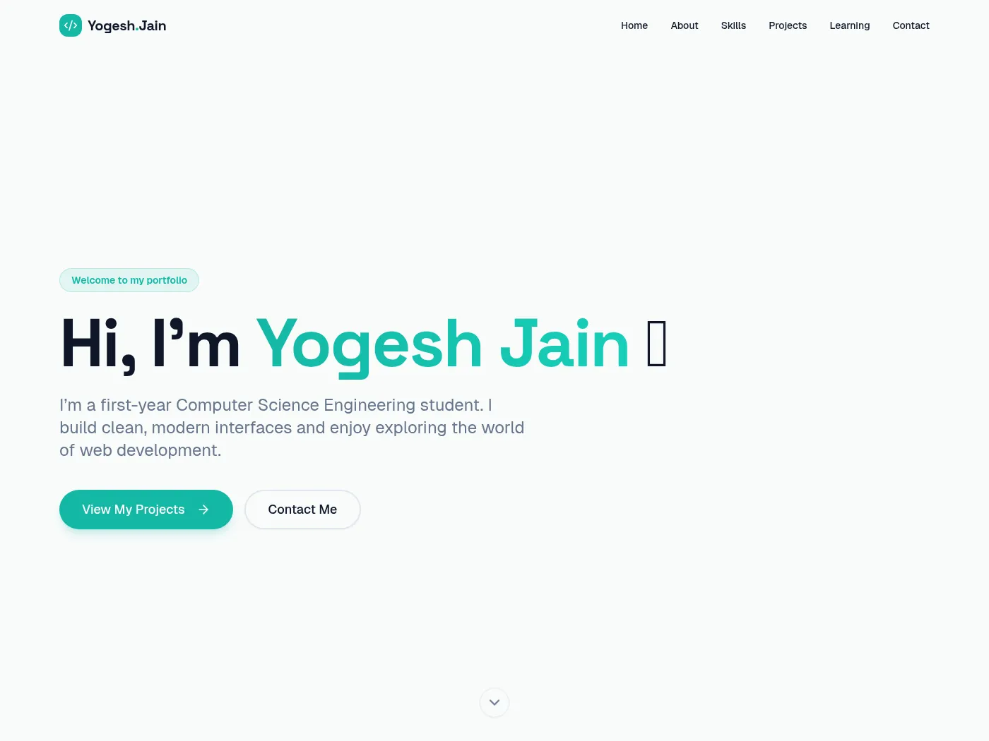 Yogesh Portfolio