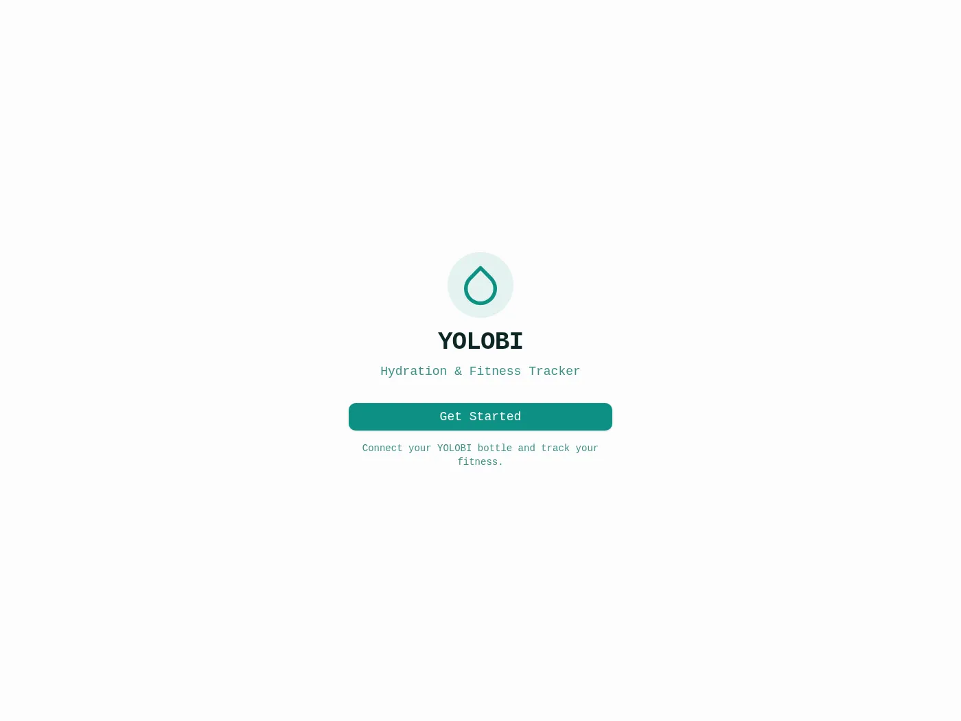 YOLOBI Hydration Tracker
