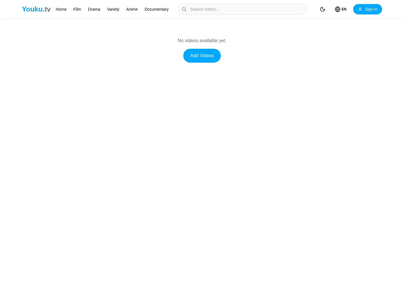 Youku-Inspired Streaming Hub