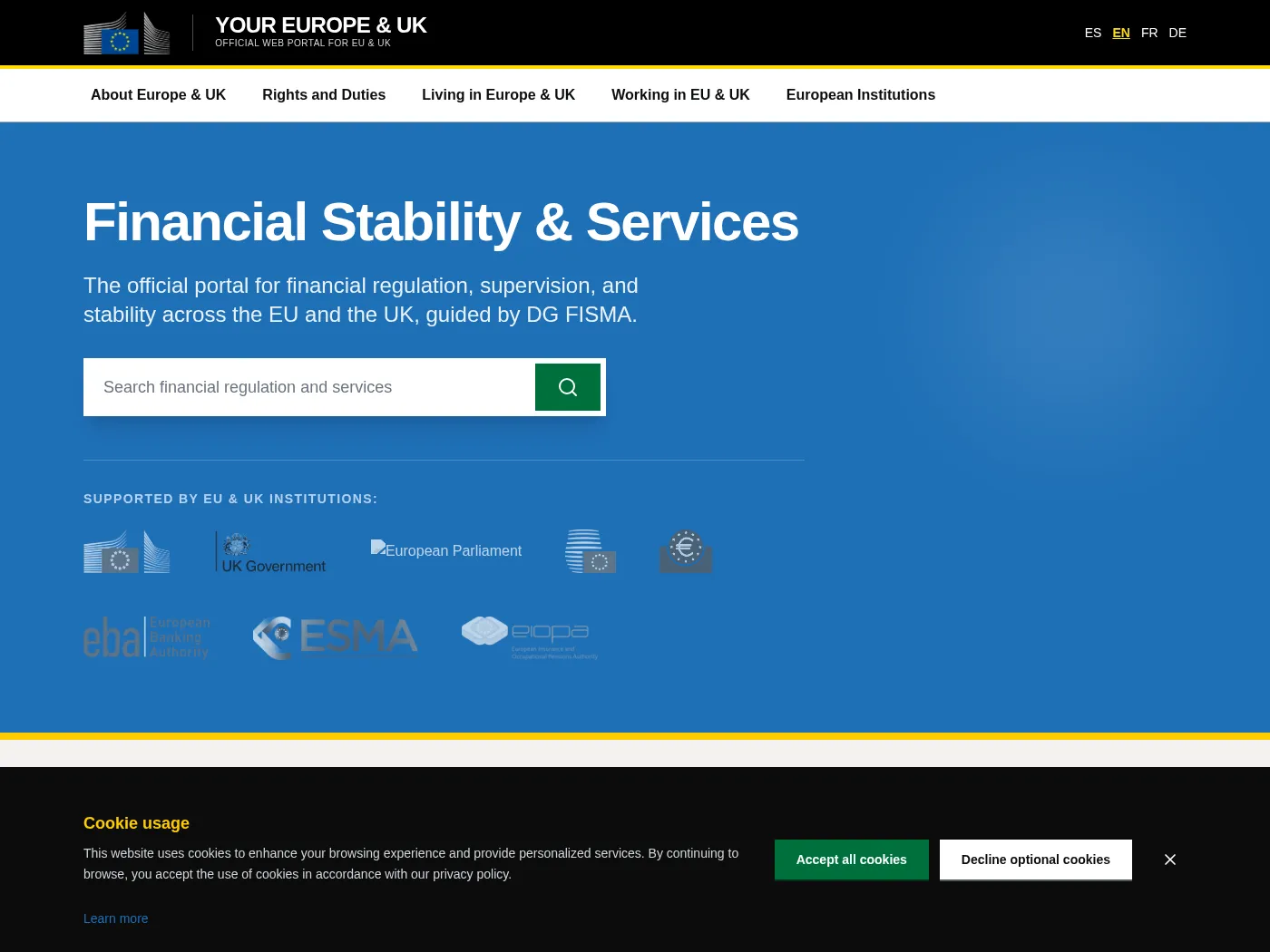 Your Europe Web Portal European Commission