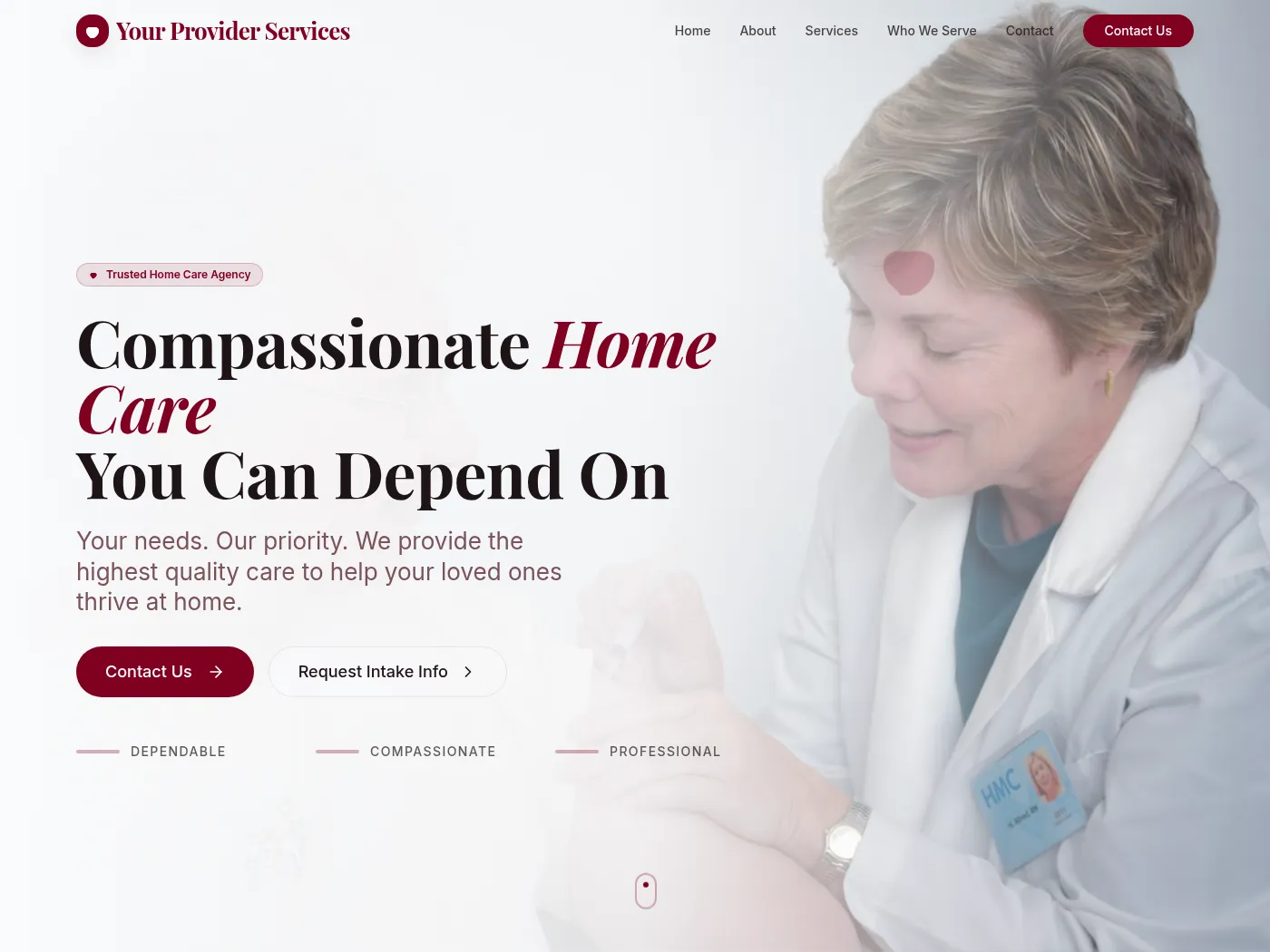 Your Provider Services Site