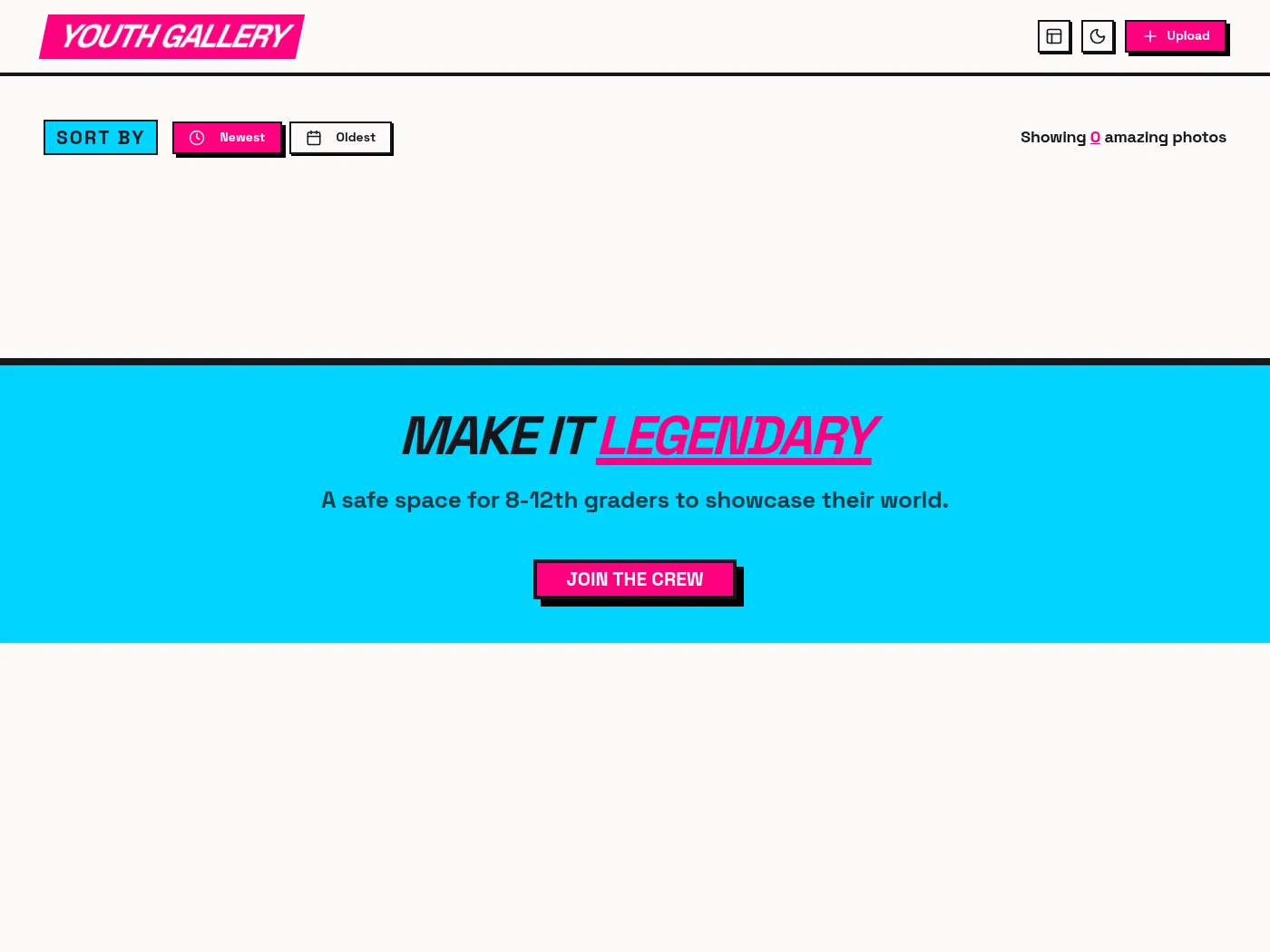 Youth Gallery Hub