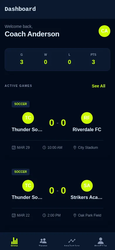 Youth Sports Hub