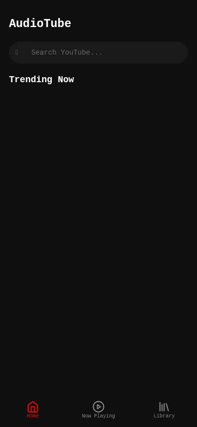 YouTube Audio Player