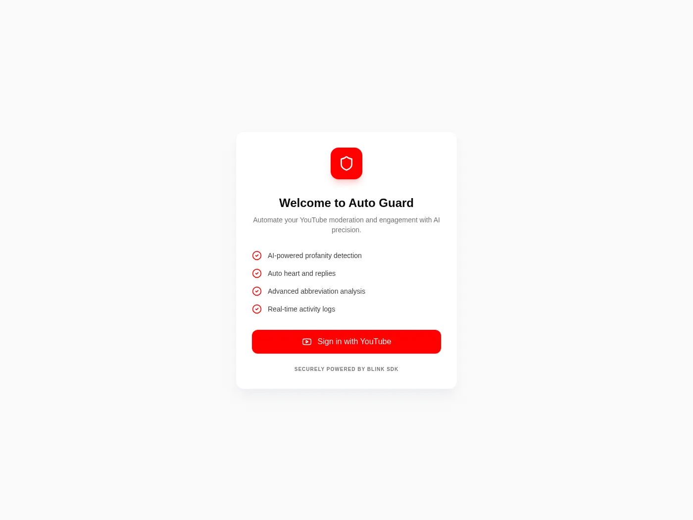 YouTube Auto Reply Guard