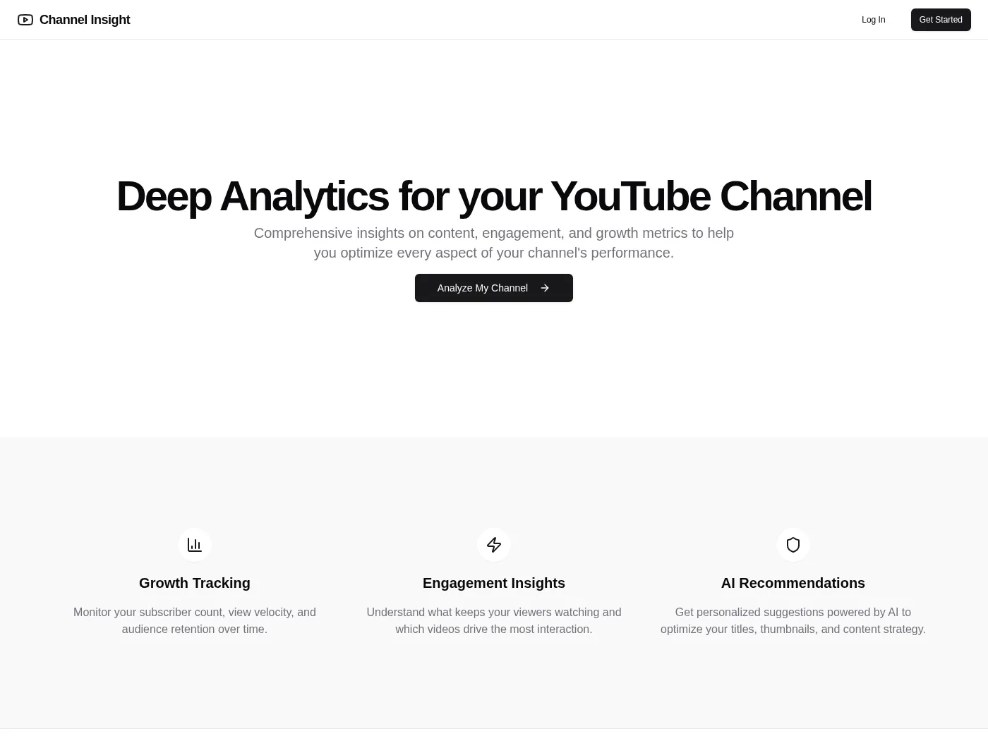 Channel Insight Analyzer