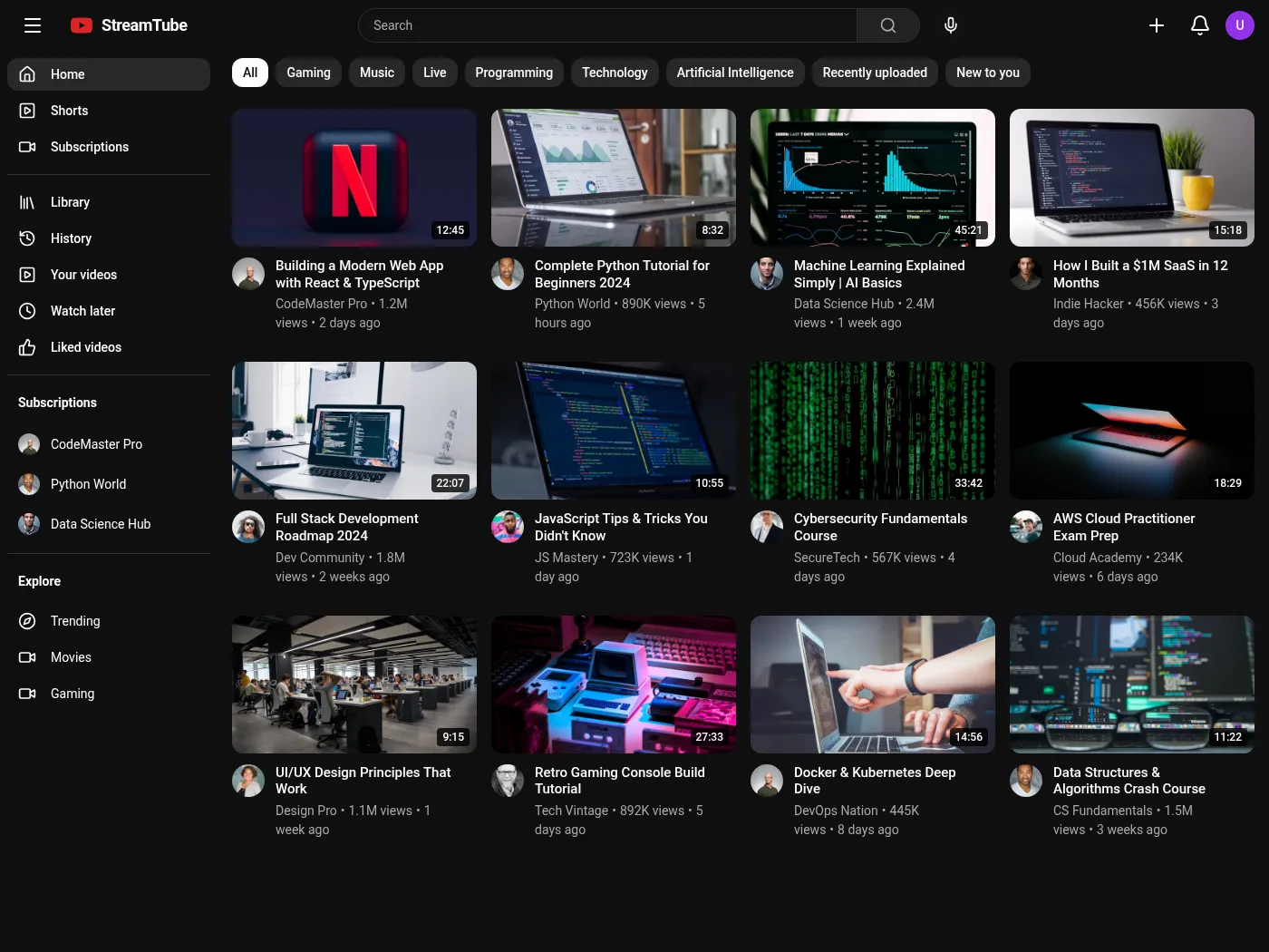 StreamTube