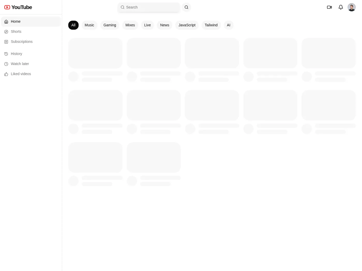 YouTube Clone