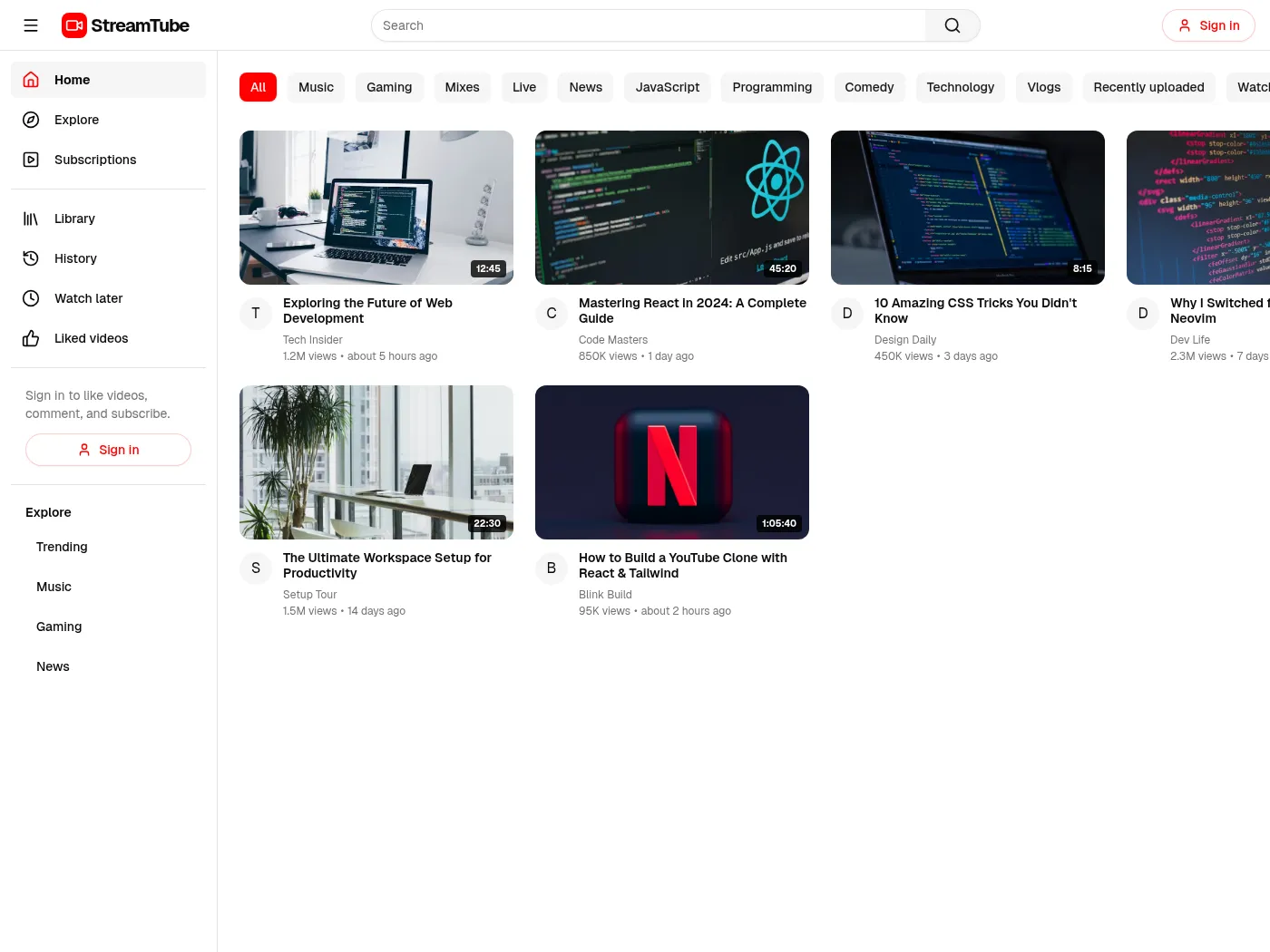 StreamTube