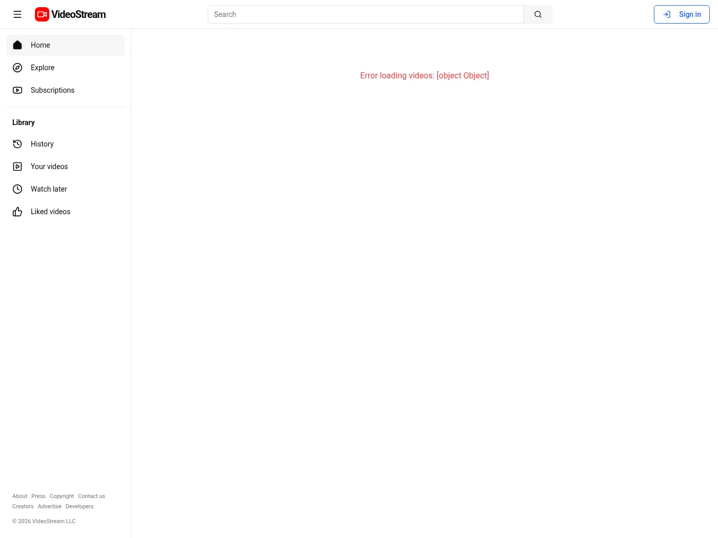 VideoStream Clone