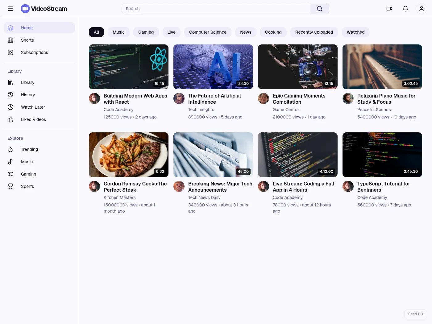 VideoStream Clone