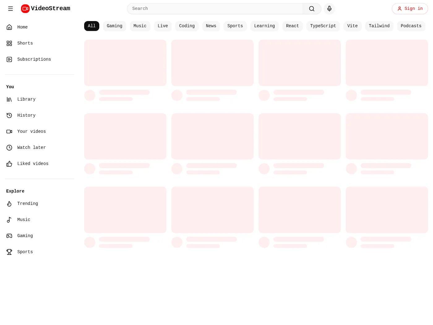 VideoStream Clone