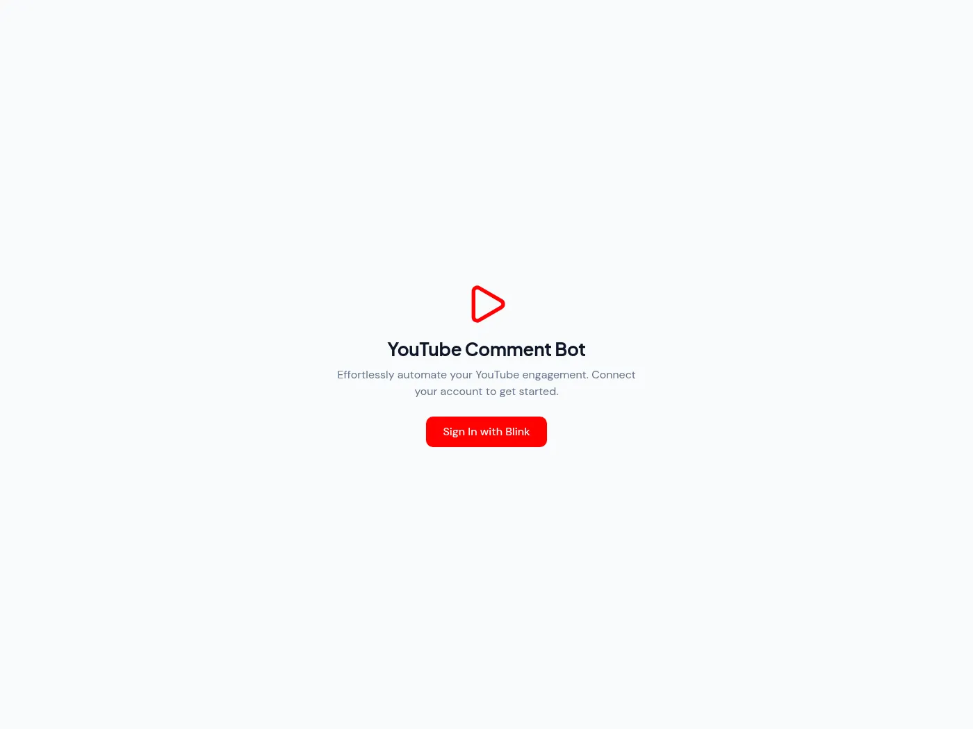 YouTube Comment Bot
