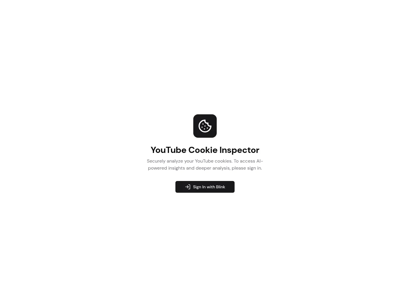 YouTube Cookie Inspector