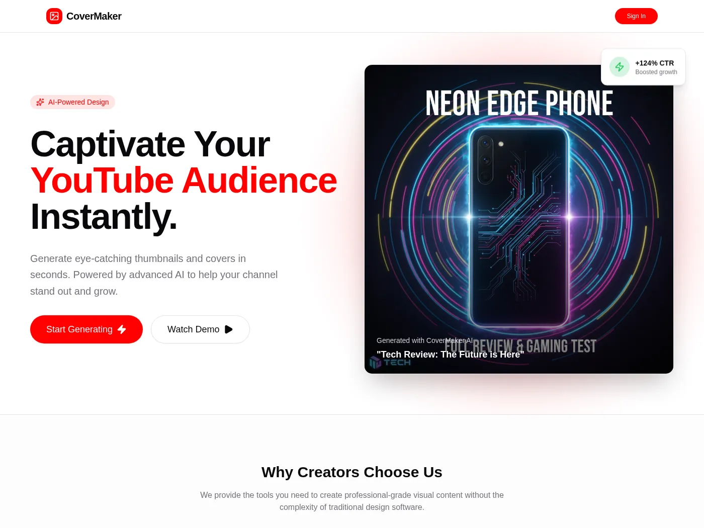 YouTube Cover Maker