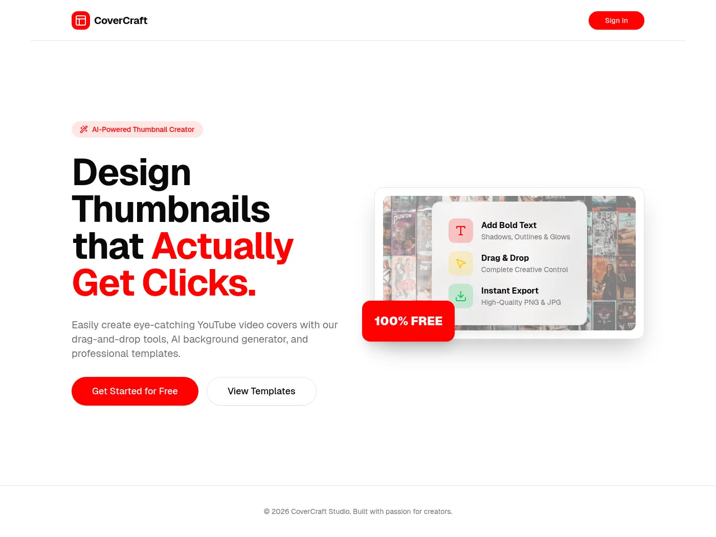 CoverCraft Studio