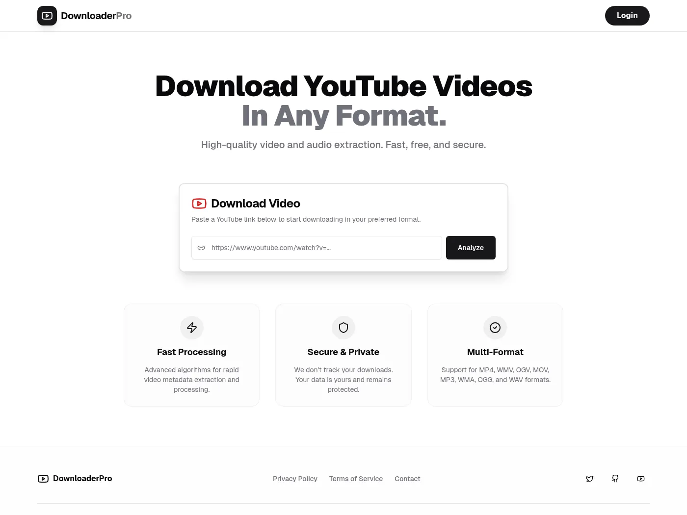 YouTube Video Downloader Pro