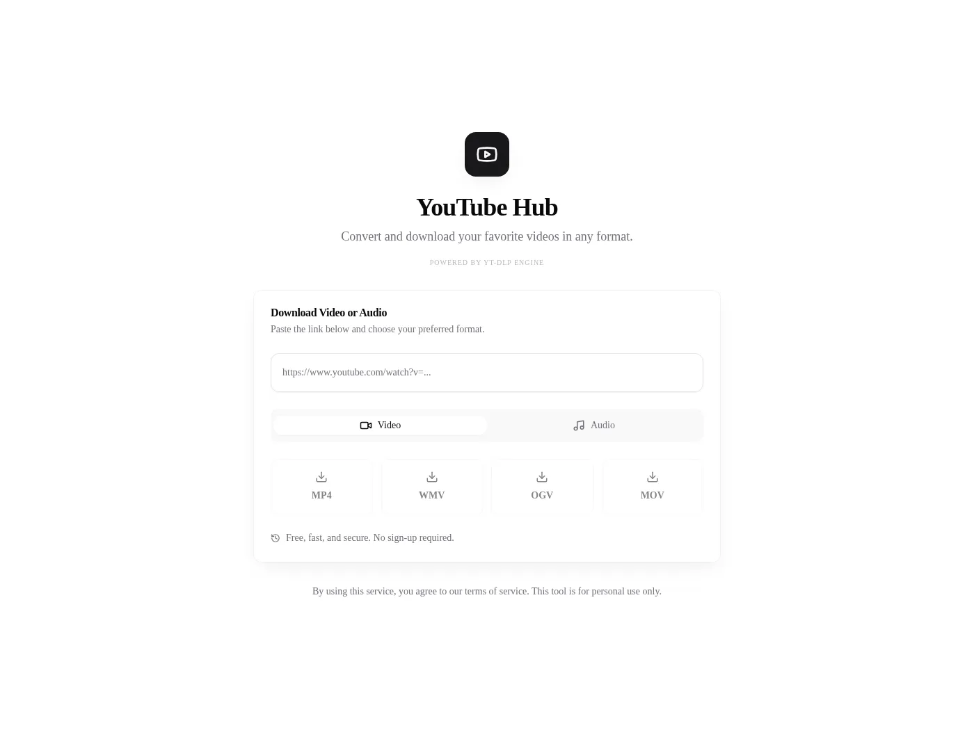YouTube Video Converter