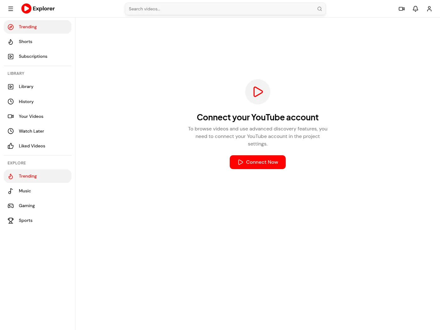 YouTube Explorer