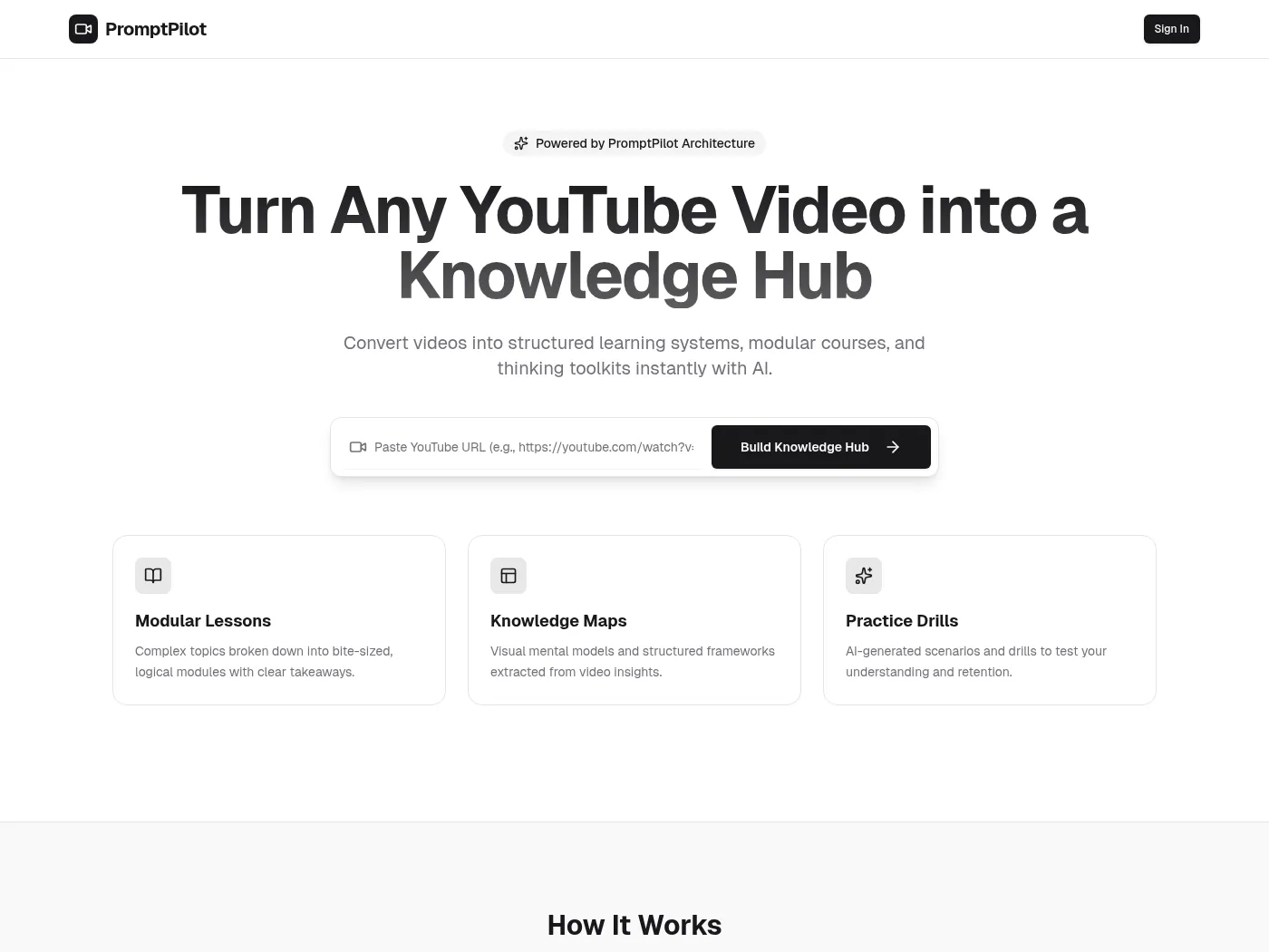 PromptPilot Knowledge Hub