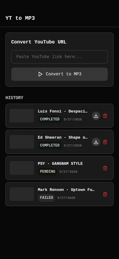 YouTube MP3 Converter