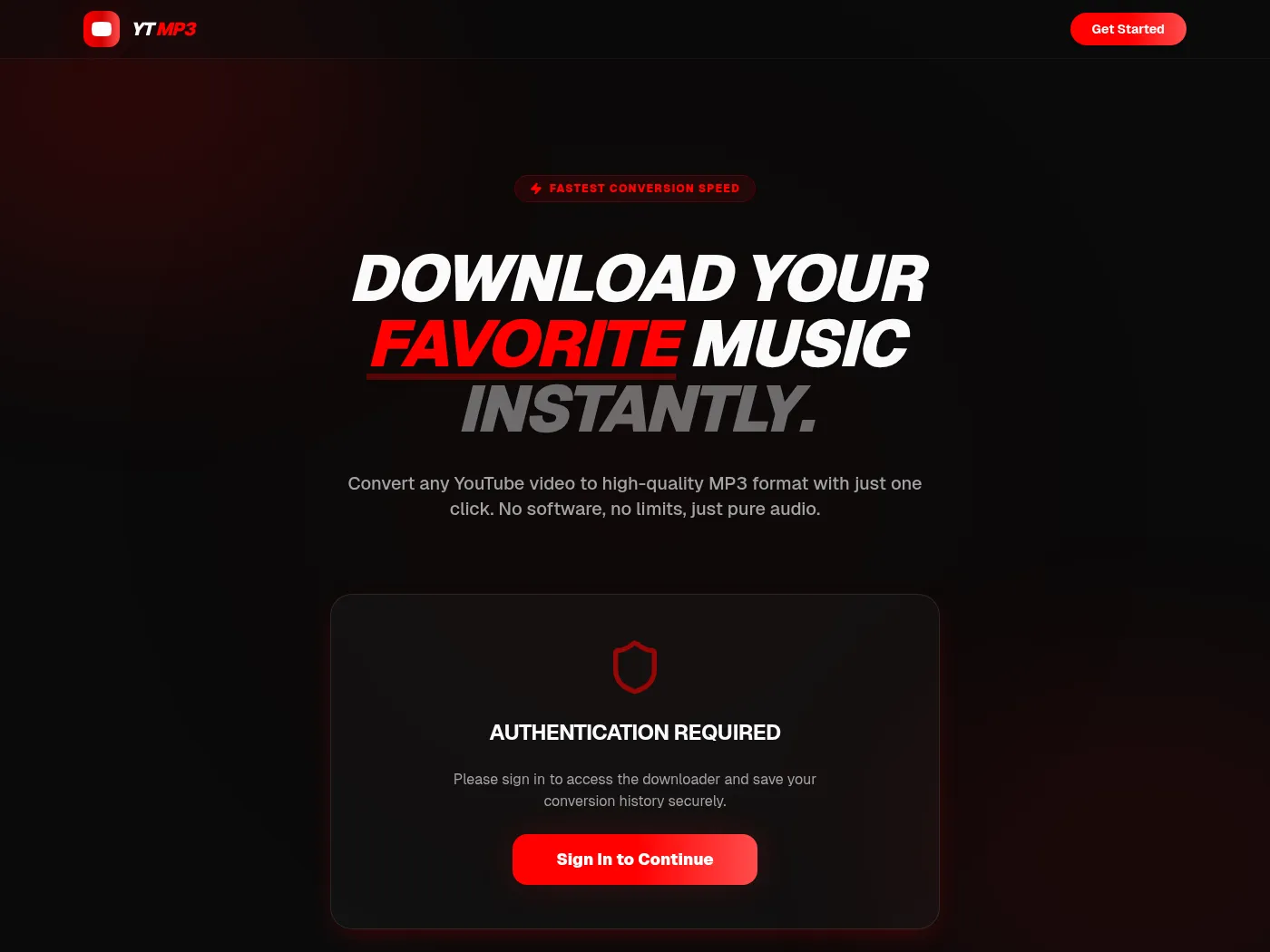 YouTube MP3 Downloader