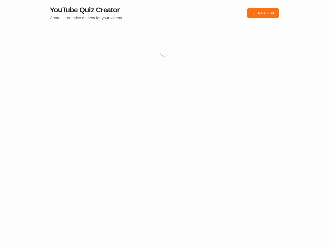 YouTube Quiz Creator