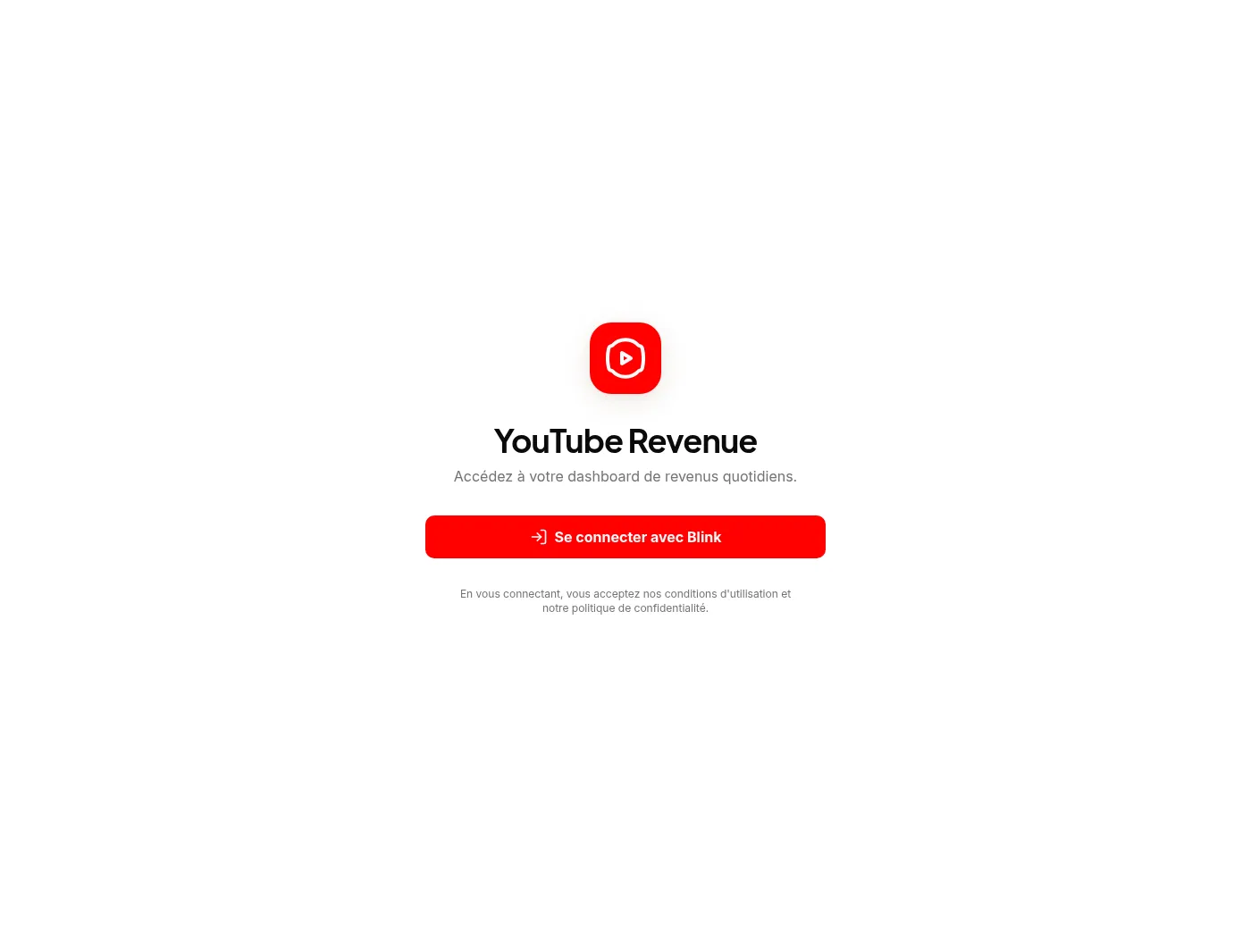 YouTube Revenue Dashboard